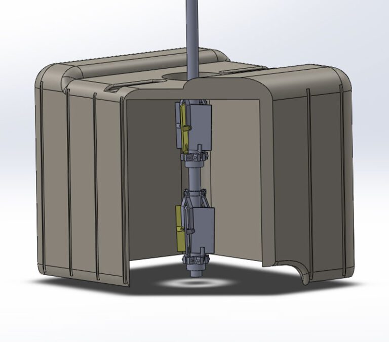 Agitator for mixing Hydrated Lime Slurry in Intermediate Bulk Tank ...
